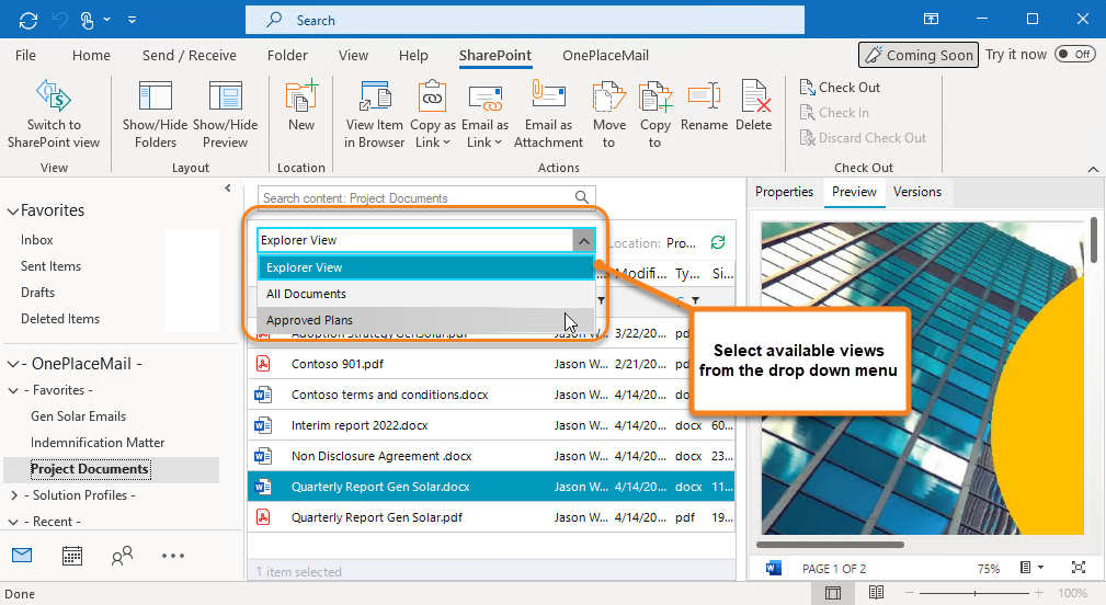 Sharepoint Views