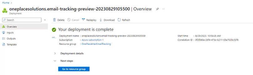 Email Tracking Modern
