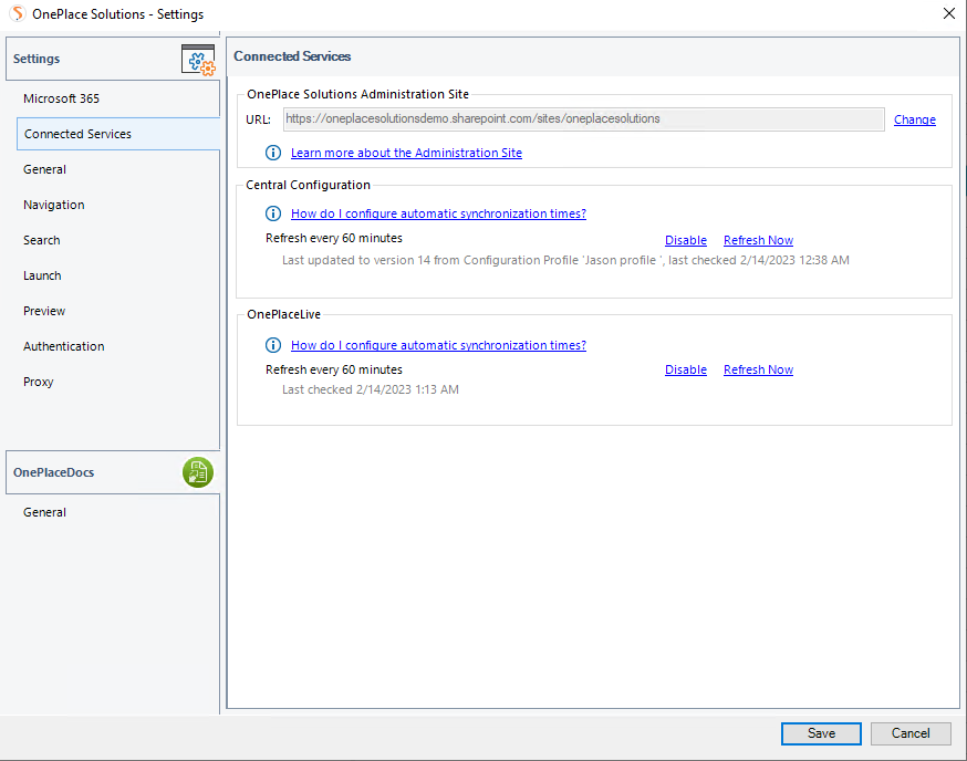 OnePlaceLive Services